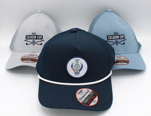 Lot of 115+ Solheim Cup Golf Tournament Hats by Imperial | eBay