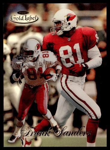 1998 Topps Gold Label Frank Sanders Arizona Cardinals #33 | eBay