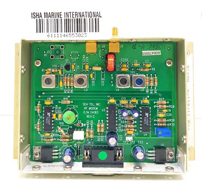SeaTel RF Modem 114183 PCB Card 117606-2 Channel Modem CH-200 | eBay
