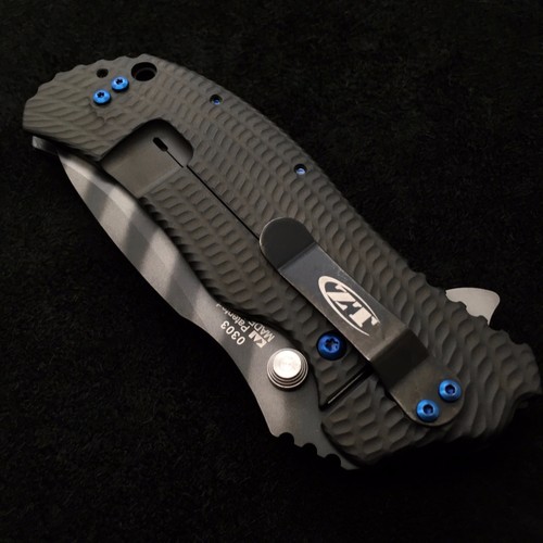 Blue Titanium Screw Set(12)(No Knife) Zero Tolerance 300 301 303 ZT0301 ...