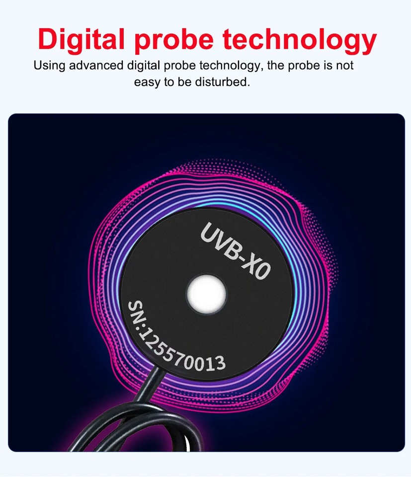 Uv Tester Ultraviolet Light Meter Radiometer Uva Uvb Light Sources ...