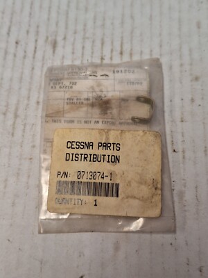 Cessna Seat Stop w/ 8130-3 - P/N: MC0713074-1, 0713074-1 | eBay