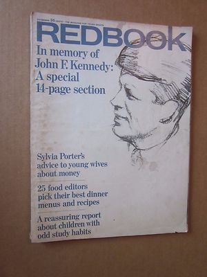 1964 Redbook Magazine November In Memory Of John F. Kennedy Special 14 ...
