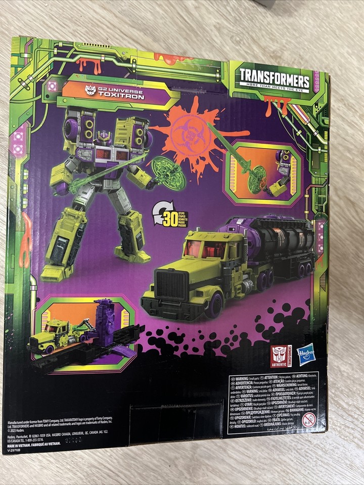 Transformers Legacy Evolution Leader Class G2 Universe Toxitron Action ...