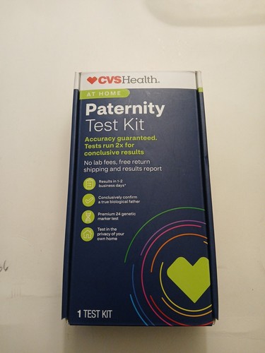 CVS Health At Home Paternity Test Kit - No Lab Fees, Fast Accurate ...