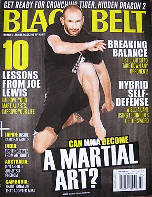 6/15 BLACK BELT MAGAZINE JOE LEWIS GREG JACKSON KARATE KUNG FU MARTIAL ...