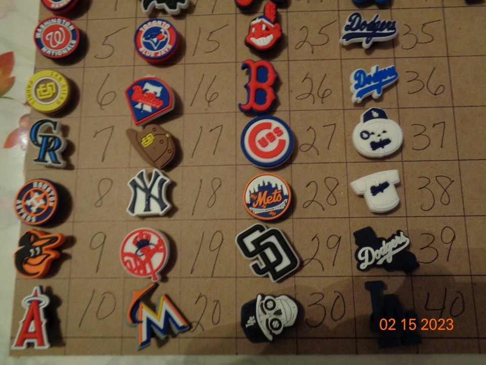 MLB Crocs Shoe Charms | eBay