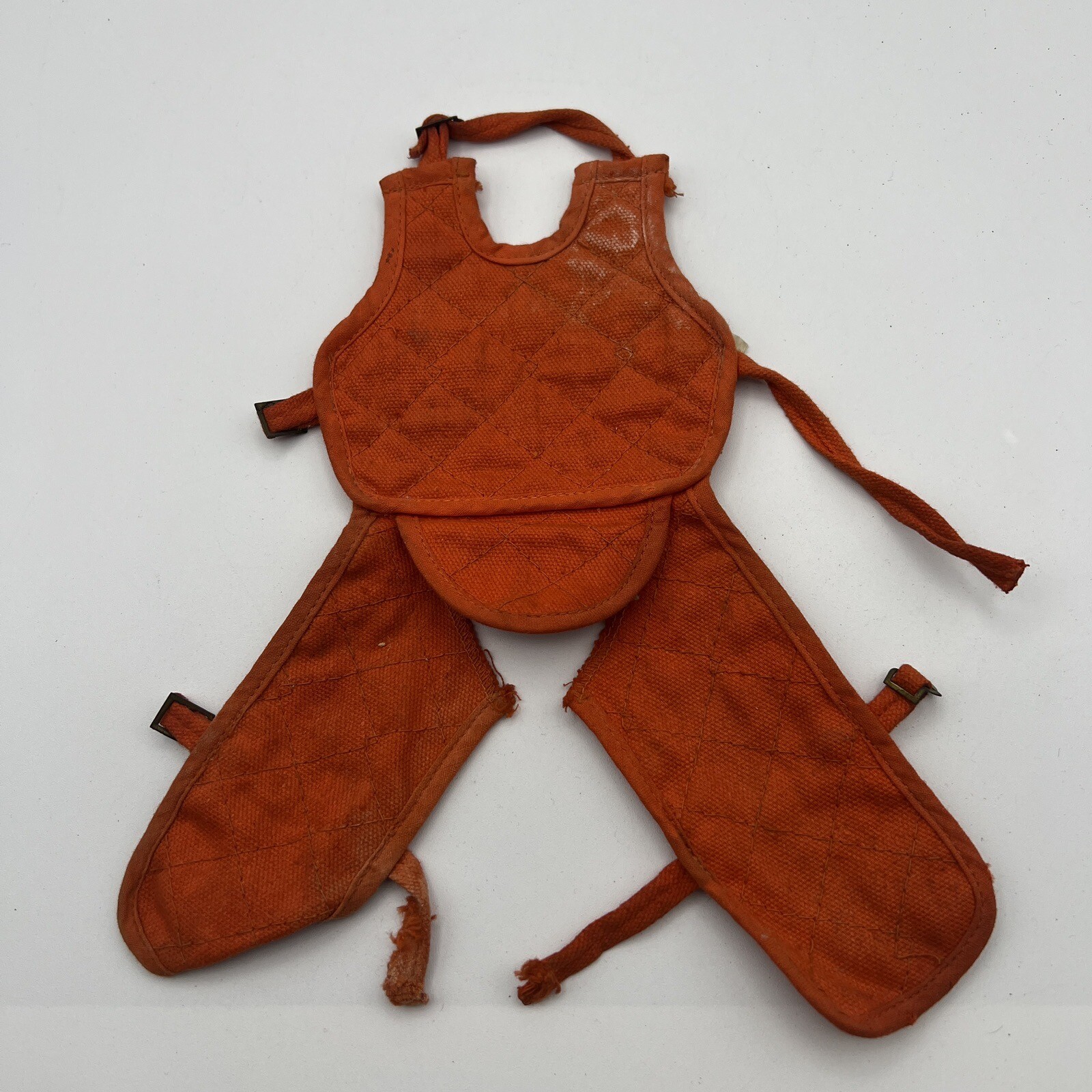 Vintage GI JOE Orange Welding Suit Demolition Dangerous Removal clothes ...