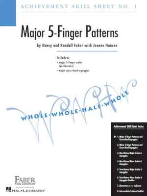 Achievement Skill Sheet No. 1: Major 5-Finger Patterns | eBay