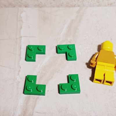 New LEGO Corner Plate Lot of 4 Build Picture Frame Corners Square 2x2 ...