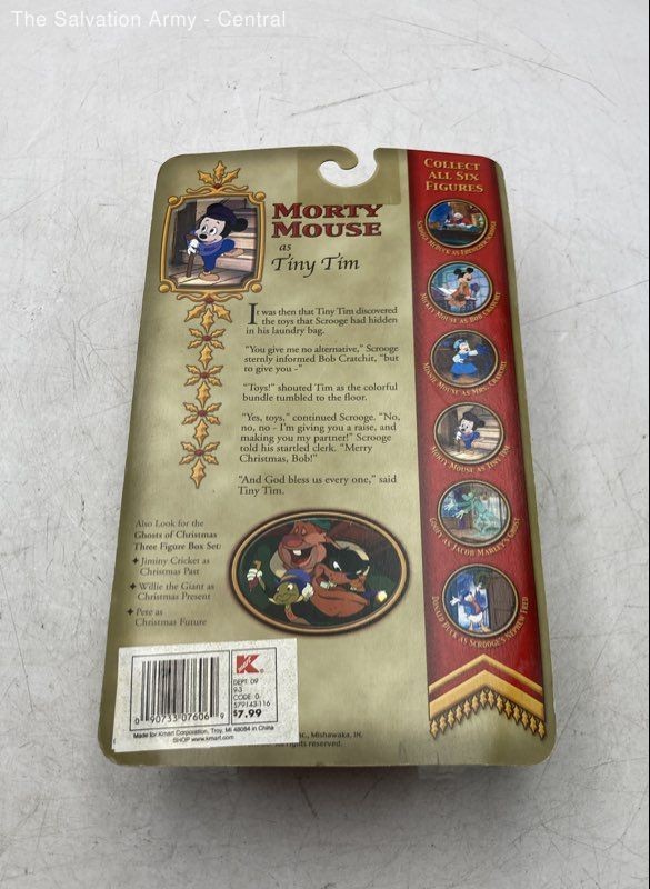 Memory Lane Multicolor Mickey Mouse Christmas Carol Morty As Tiny Tim ...