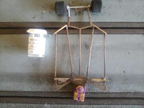 New 1/24 Scale wing slot car chassis roller | eBay