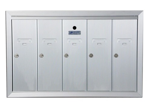 Cluster Vertical Mailbox Florence Anodized Aluminum 12505HA New W Keys ...