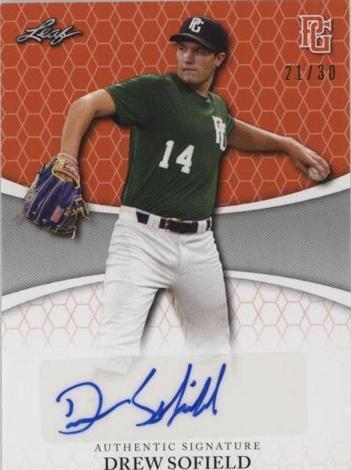 2022 Leaf Perfect Game National Showcase - Autographs Drew Sofield #BA ...