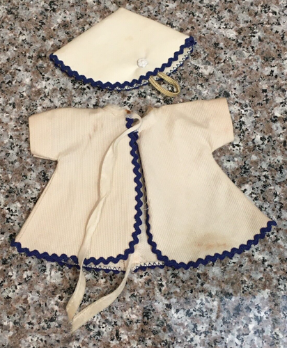 Rare 1950’s Madame Alexander 8" Alexander Kins White & Blue Tagged ...