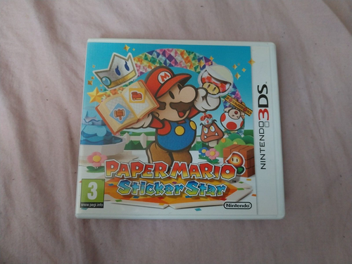 PAPER MARIO STICKER STAR - 3DS OCCASION VF | eBay