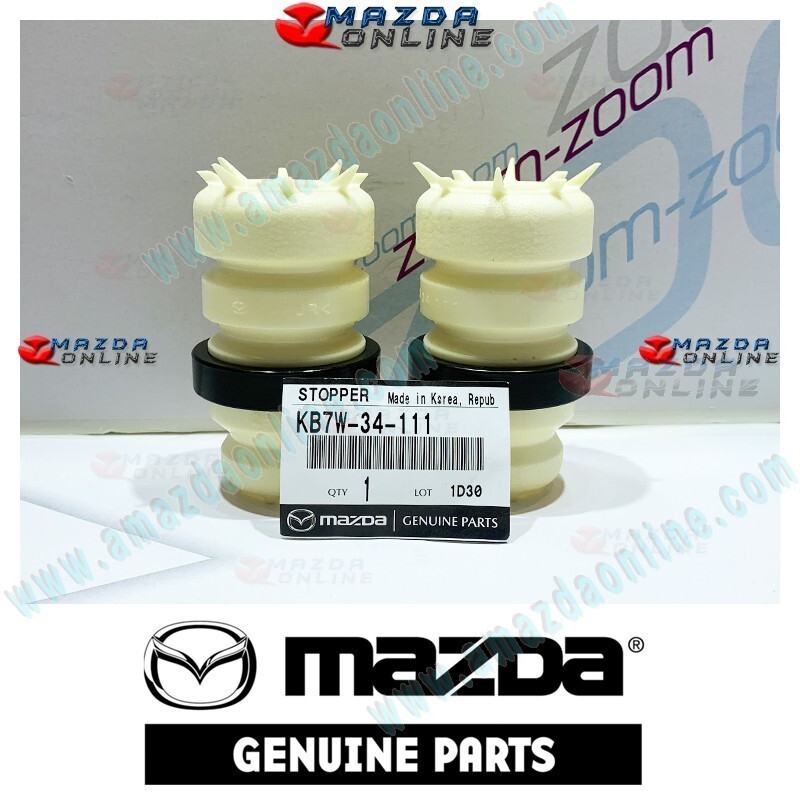Genuine Mazda 2PCS Front Shock Bump Stopper KB7W-34-111 2017-2025 Mazda ...