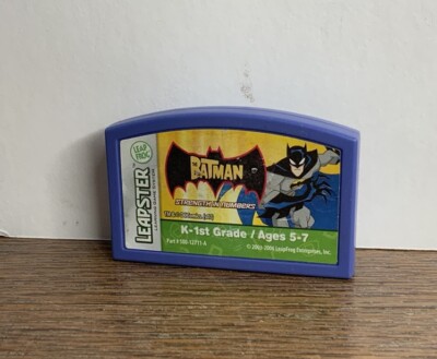Leap Frog Leapster Game Cartridge Batman Strength In Numbers Learning ...