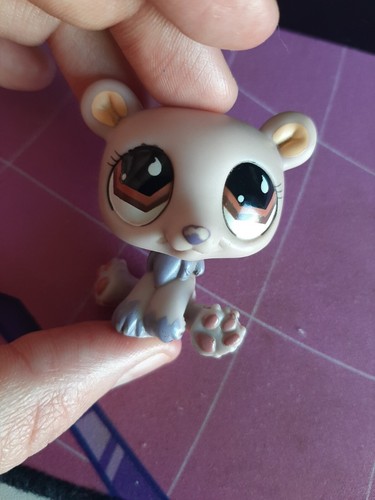 Littlest Pet Shop #677 LPS polar bear | eBay