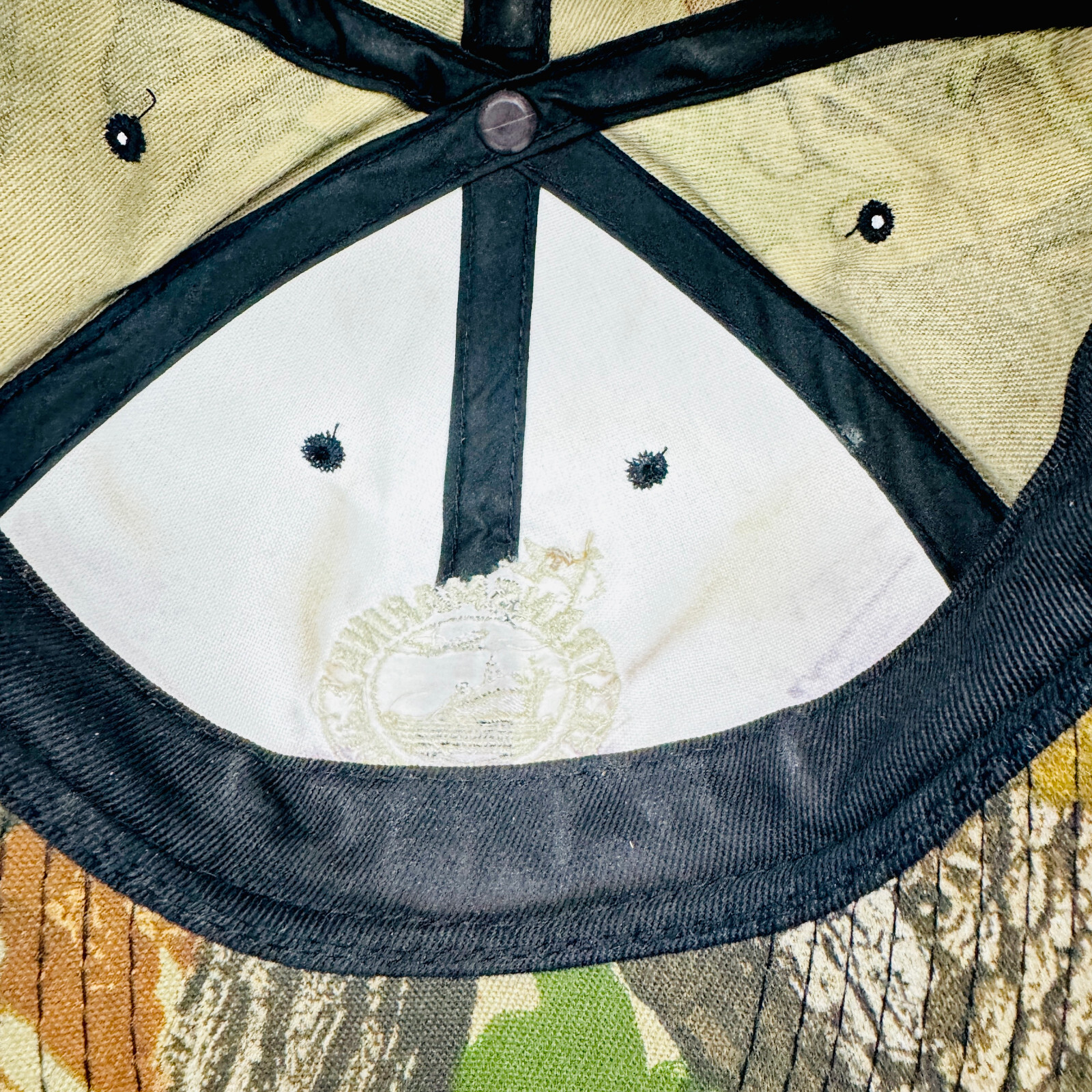 Transmarine Navigation Corp Baseball Hat Cap Realtree Hardwoods Camo ...