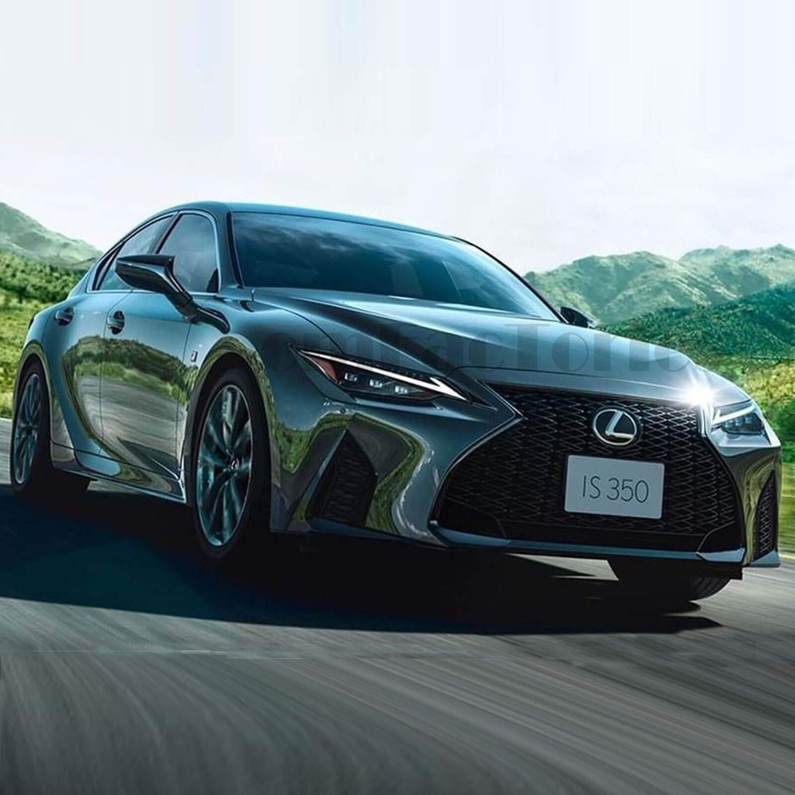 2021 2022 LEXUS IS300 IS350 F-SPORT FRONT UPPER GRILLE ASSEMBLY 52112 ...