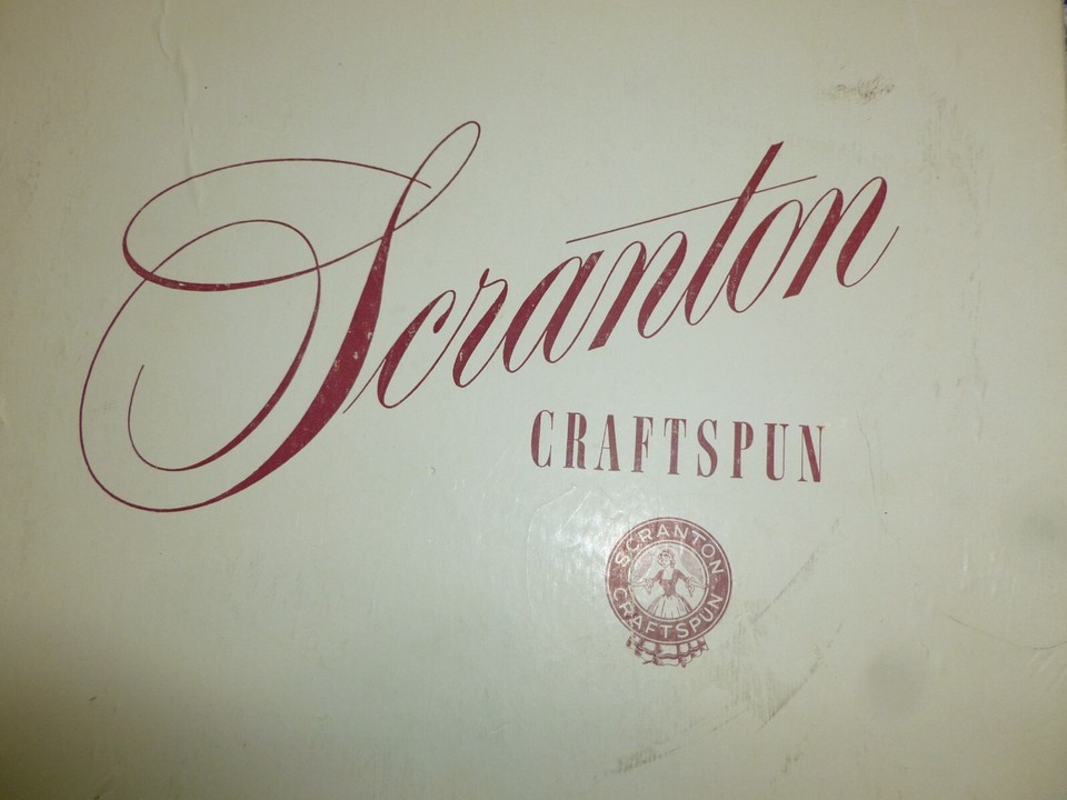 NOS-UNUSED Vintage Lace Tablecloth Scranton Lace Company Flowers Orig ...