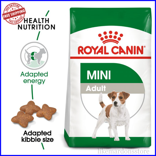 ROYAL CANIN Mini Adult Dry Pet Dog Food Kibble Canine | eBay UK