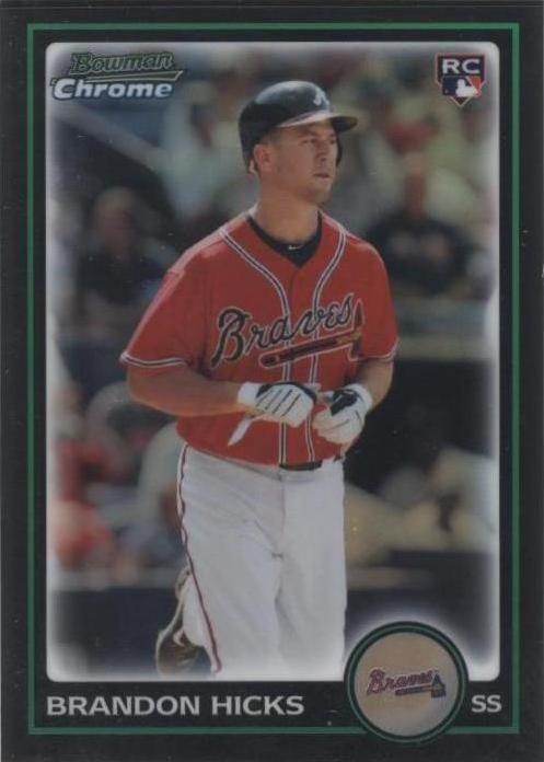 2010 Bowman Draft Picks & Prospects - Chrome Brandon Hicks #BDP53 ...