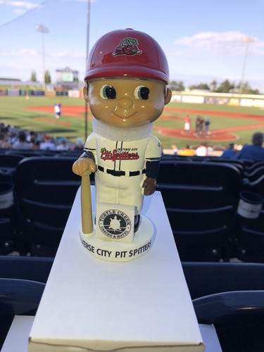 NWL TRAVERSE CITY PIT SPITTERS BOBBLE BOY BOBBLEHEAD 7-29-23 | eBay
