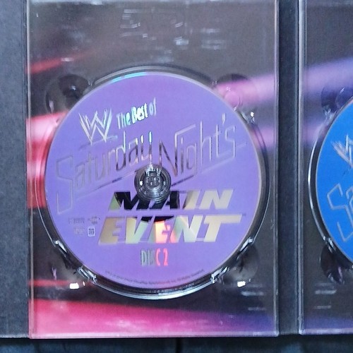 WWE: The Best of Saturday Night's Main Event (DVD, 3-Disc Box Set) | eBay