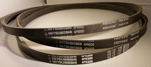 Honda Civic 96-00 Mitsuboshi Belt SET AC-Pwr-Alt 4PK800/4PK820/4PK850 ...