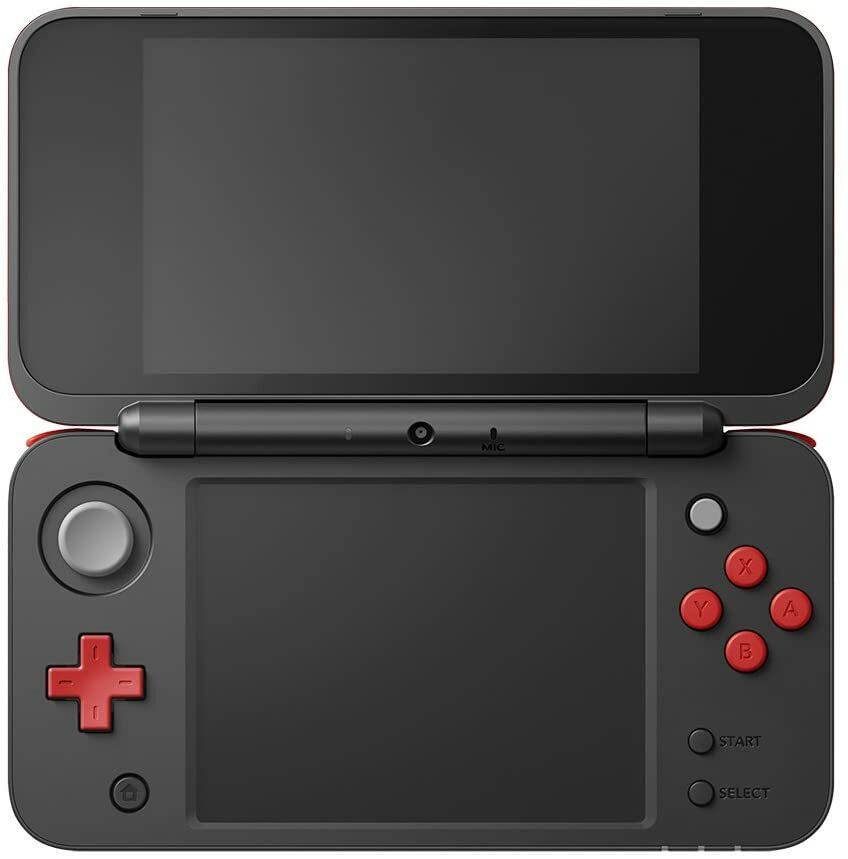 USED Japanese New Nintendo 2DS XL LL Mario Kart 7 RED BLACK with all ...