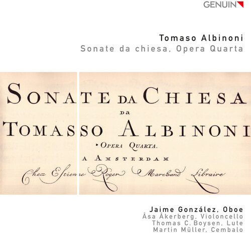 Jaime Gonz lez - Sonate Da Chiesa Opera Quarta [New CD] | eBay Australia