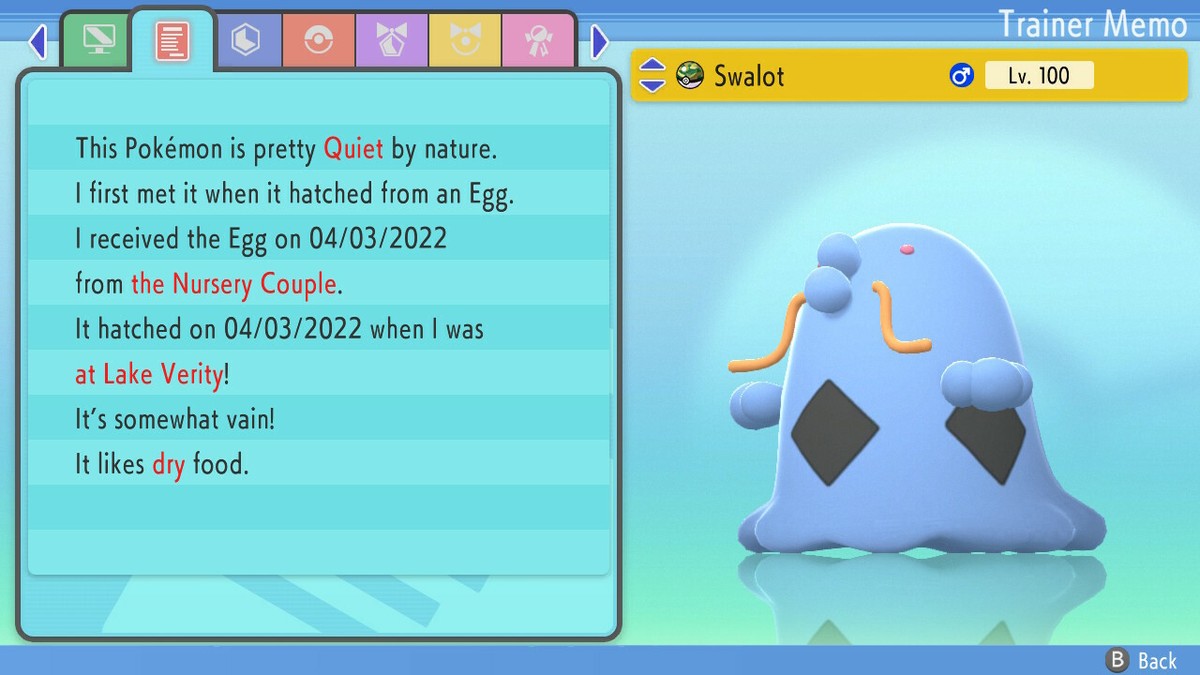 Shiny Swalot