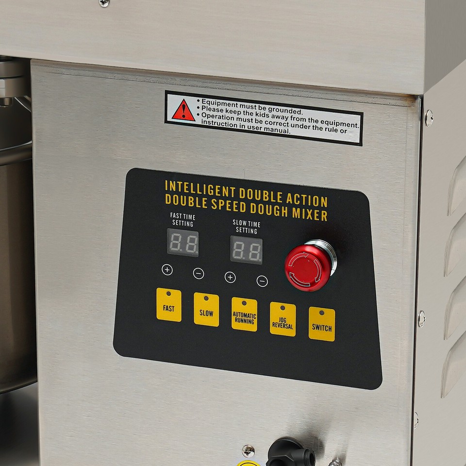 110v Food Mixer Kneading Machine Pizza Dough Machine Bakery Mixer Dough ...