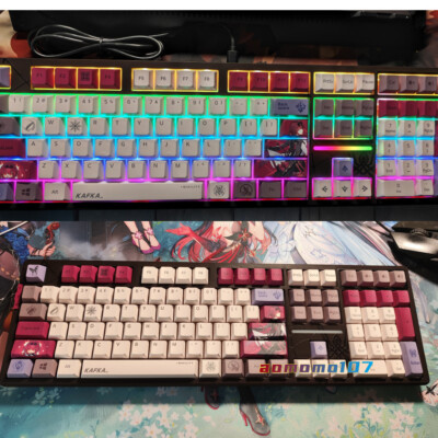 Official Honkai Star Rail Kafka Mechanical Keyboard RGB Backlit ...