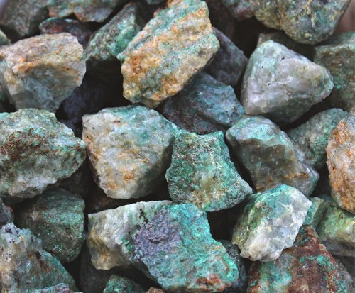 Chrysocolla - Large Rough Rocks for Tumbling - Bulk Wholesale options ...