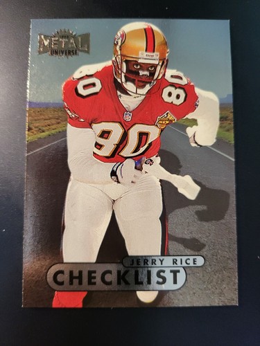 1998 Skybox Metal Universe Jerry Rice card #199 | eBay
