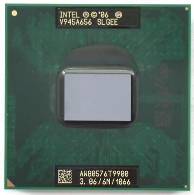 Intel Core 2 Duo T9900 CPU Mobile SLGEE 3.06 GHz 6MB 1066MHz Dual-Core ...