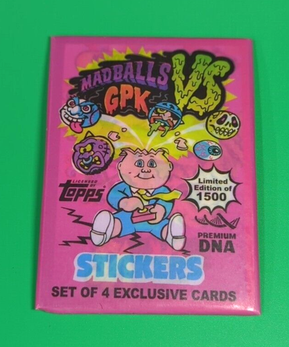 Garbage Pail Kids vs Madballs 4-card Set 2023 Wax Pack Limited To 1500 ...