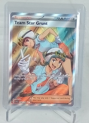 Team Star Grunt Supporter Trainer Foil #242 Pokémon Card 2023 | eBay