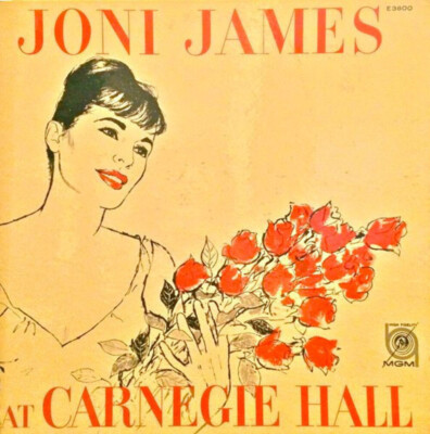 Joni James - Joni James At Carnegie Hall - MGM Records - E 3800 - LP ...