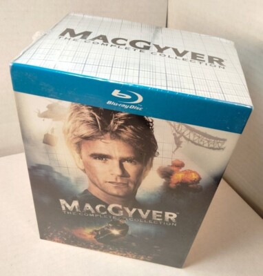 MACGYVER Complete Series + 2 TV Movies (Blu-ray) NEW (Sealed)- Box ...