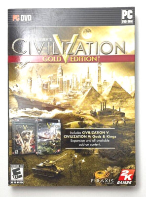 Civilization V Gold Edition (PC, 2012) | eBay