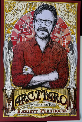 Marc Maron Tour by David Welker AP 2015 | eBay