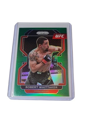 🔥UFC 2022 Panini Prizm #132 - Robert Whittaker Green Prizm UFC | eBay