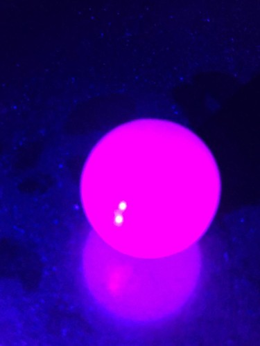 PINK MANGANO Calcite sphere Ball glow uv reactive natural stone A++ | eBay