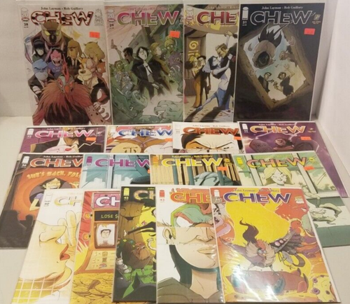CHEW IMAGE COMICS LOT OF 19 JOHN LAYMAN ROB GUILLORY + WARRIOR CHICKEN ...