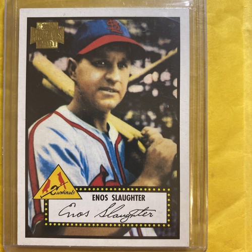 2001 Topps Archives #16 Enos Slaughter PWE | eBay