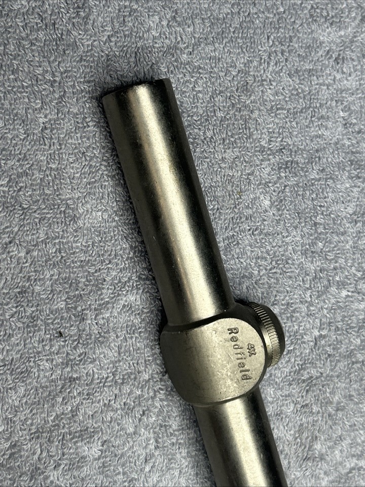 Redfield Vintage 4X Rifle Scope Parts Silver Stainless 0943229 | eBay